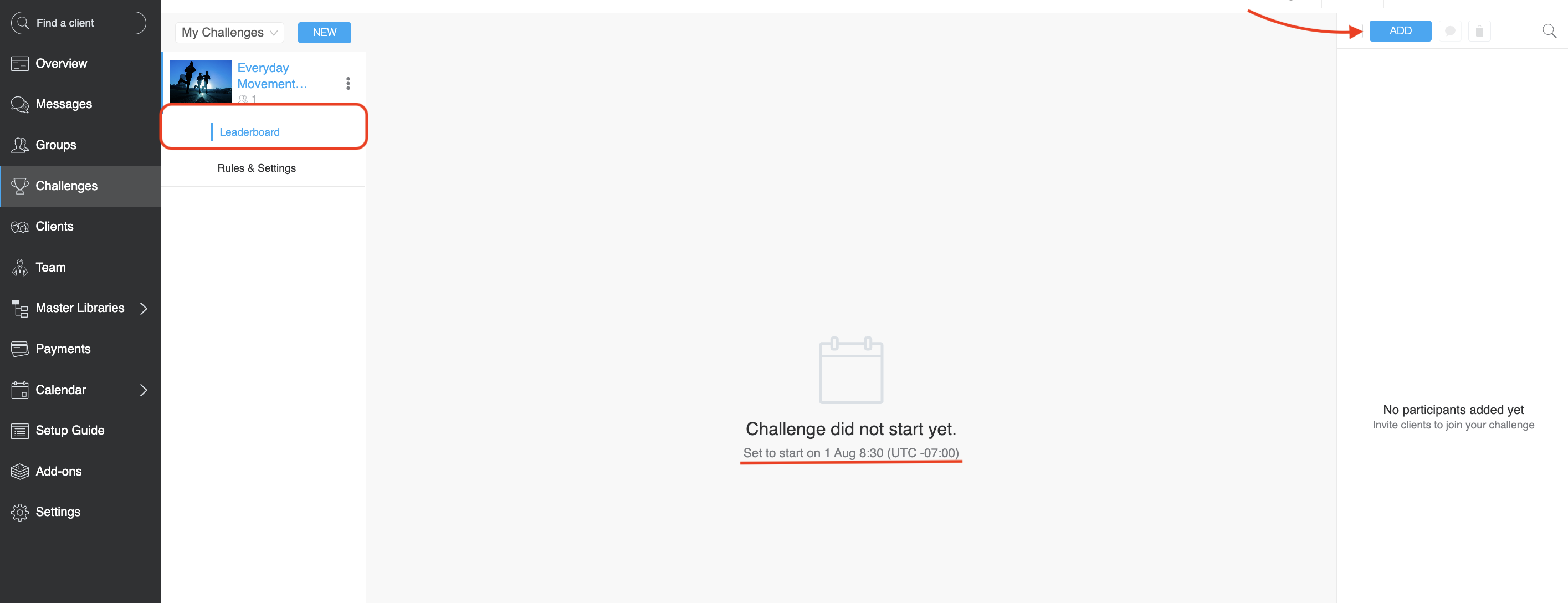 Creating Challenges for Your Clients – ABC Trainerize Help Center