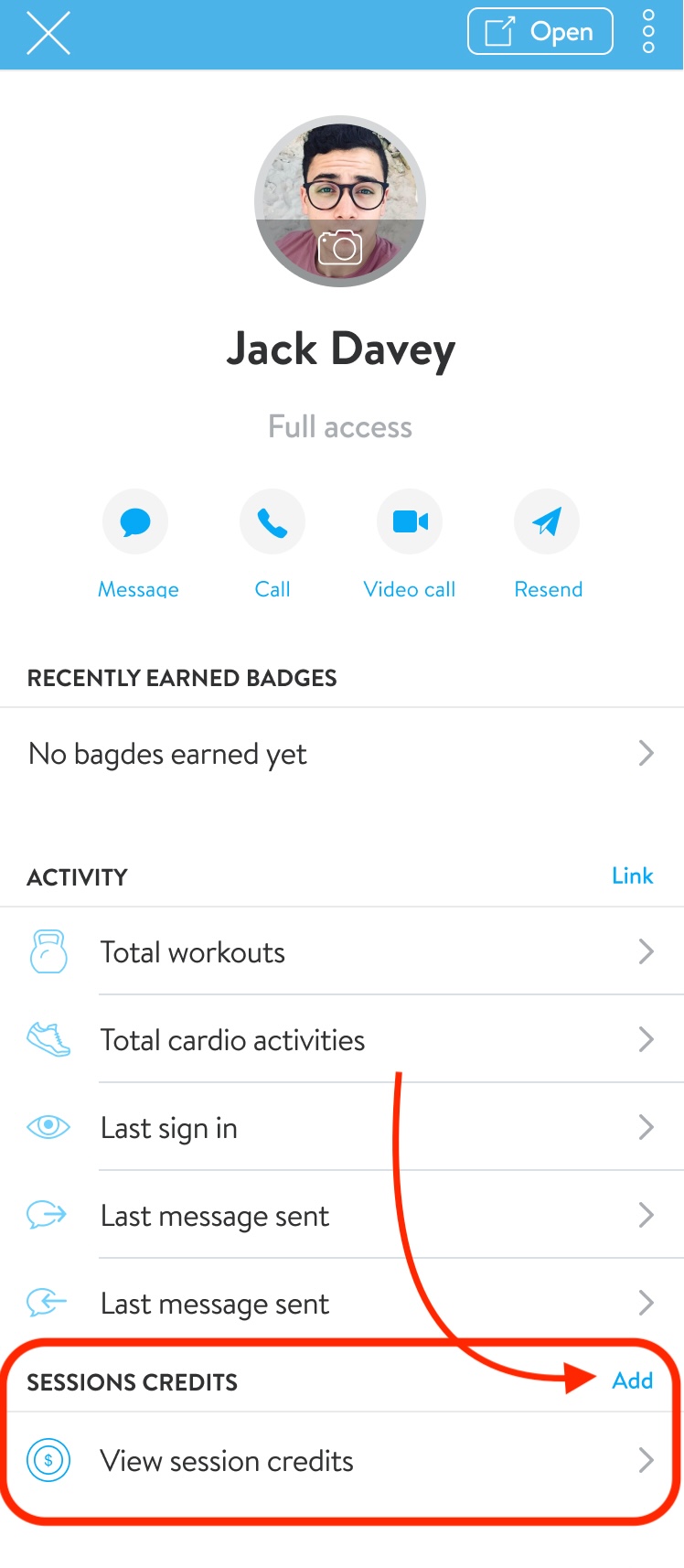 How to Add Credits to your Client's Accounts – ABC Trainerize Help Center