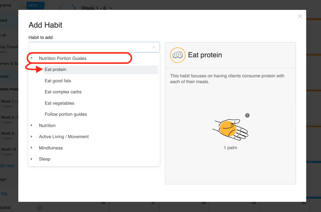 How to Use Master Habit Programs – ABC Trainerize Help Center