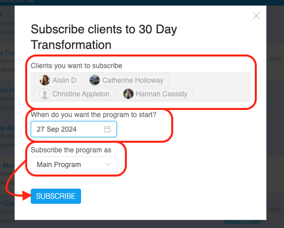 How to Use Master Habit Programs – ABC Trainerize Help Center