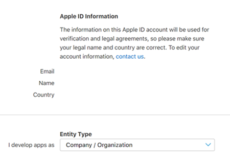 Studio/Enterprise Custom Branded App: Apple Developer Account – ABC ...