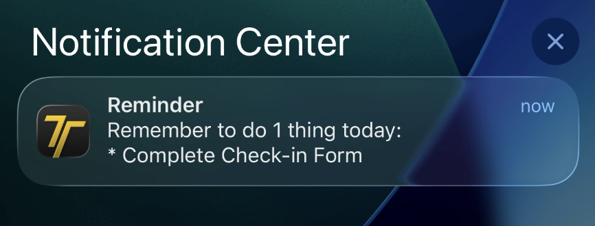 Sharing Check-In Forms with Clients – ABC Trainerize Help Center