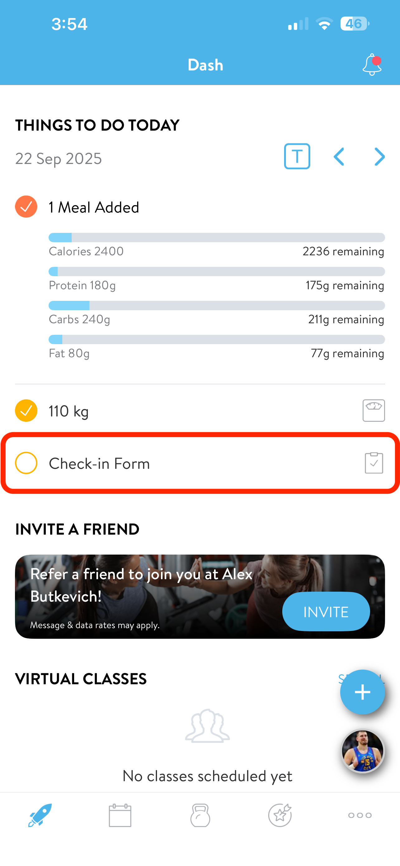 Sharing Check-In Forms with Clients – ABC Trainerize Help Center