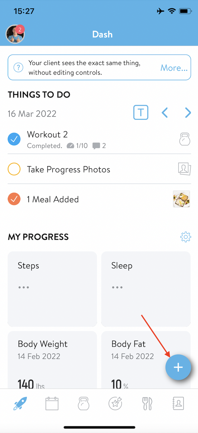 How To Track Workouts For A Client – ABC Trainerize Help Center